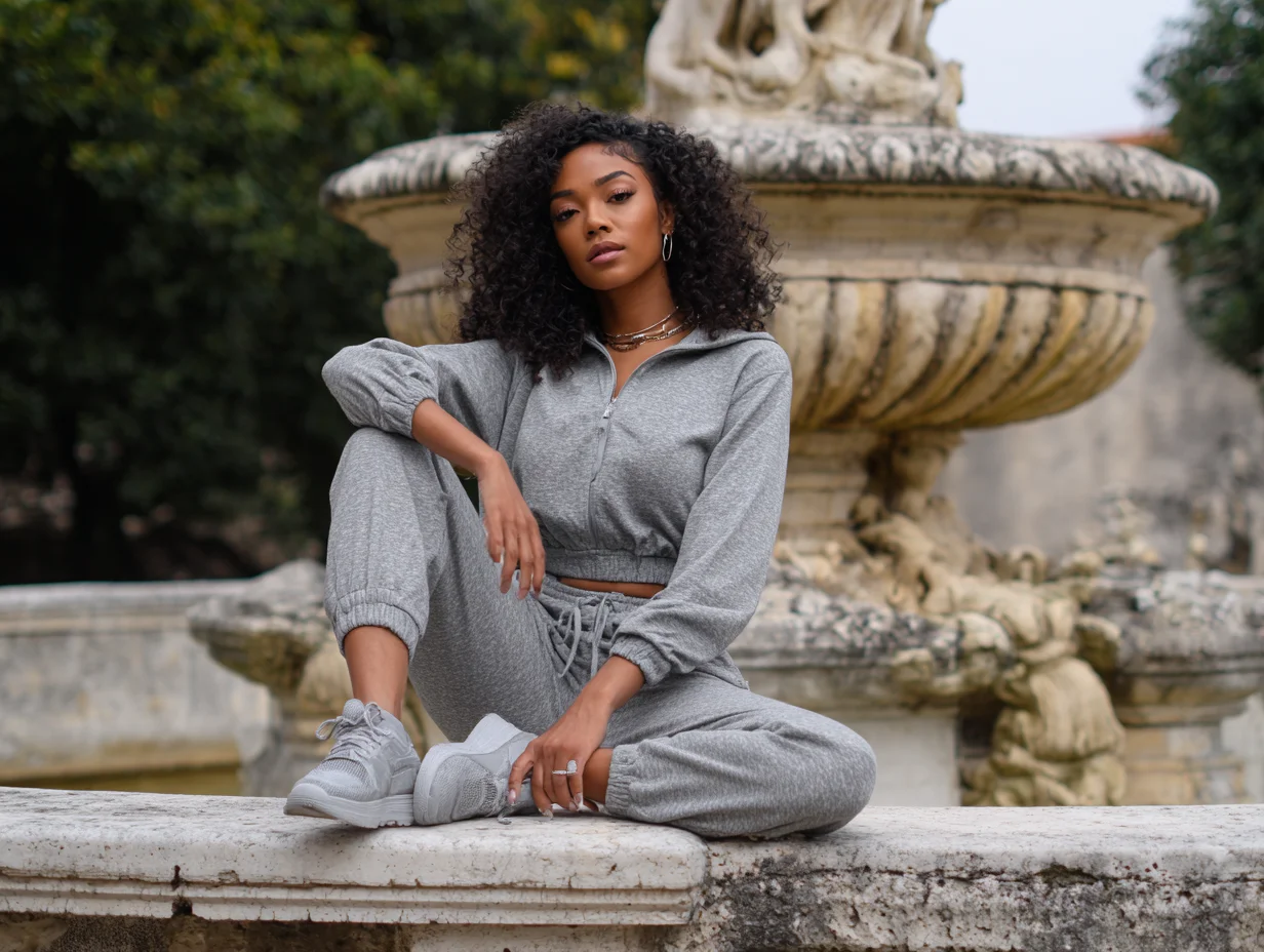 Jogging Gris : Suits confortables